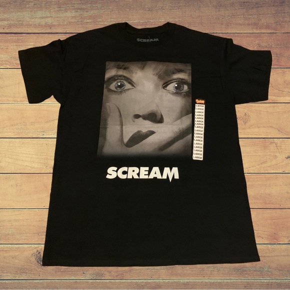 Hot Topic | Shirts | Fright Rags Ghostface Scream Horror Movie Cover ...